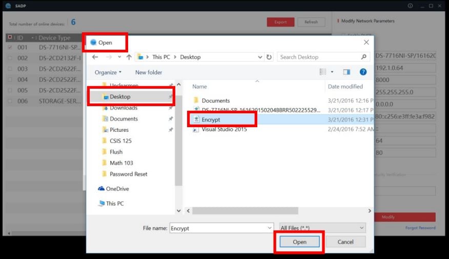 How to Reset Hikvision NVR/DVR Password using SADP