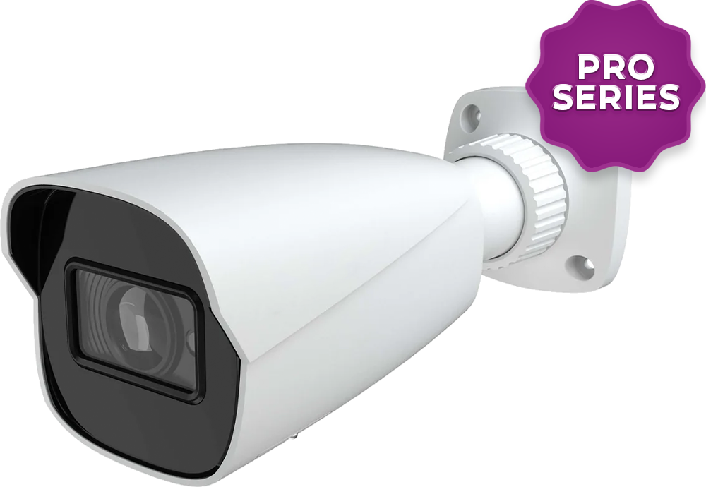 InVid AI-4ZXB-4TB 4 Camera 4K Smart AI Surveillance System Bullet - 4TB